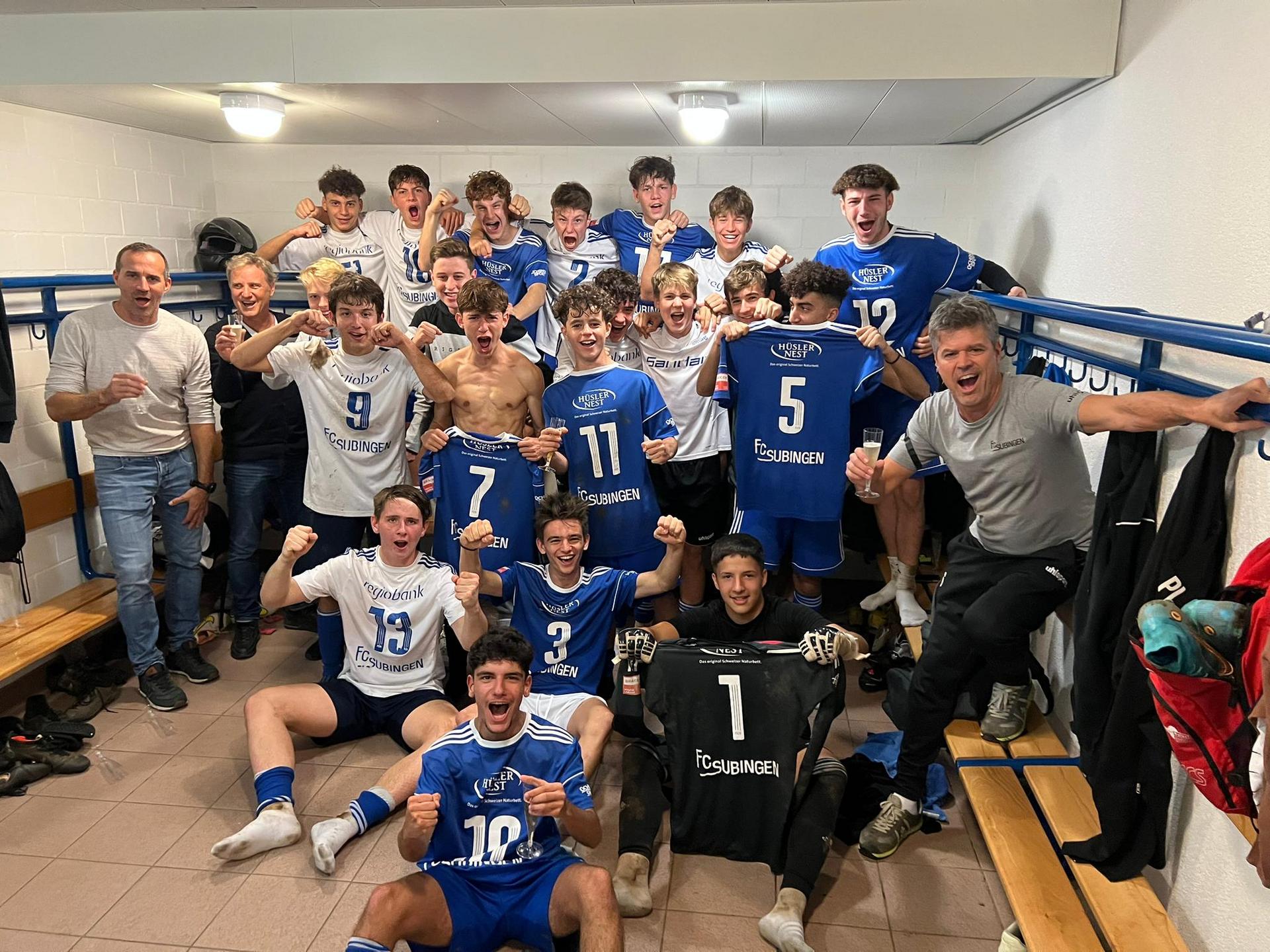 B-Junioren werden Meister der Promotion League! | FC Subingen